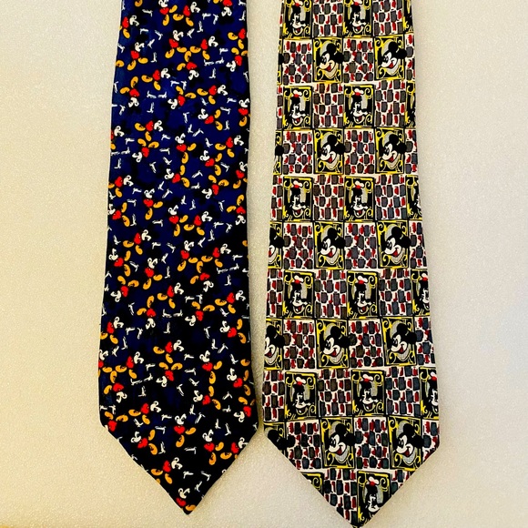 Mickey Unlimited | Accessories | Mickey Mouse 2 Necktie Bundle ...